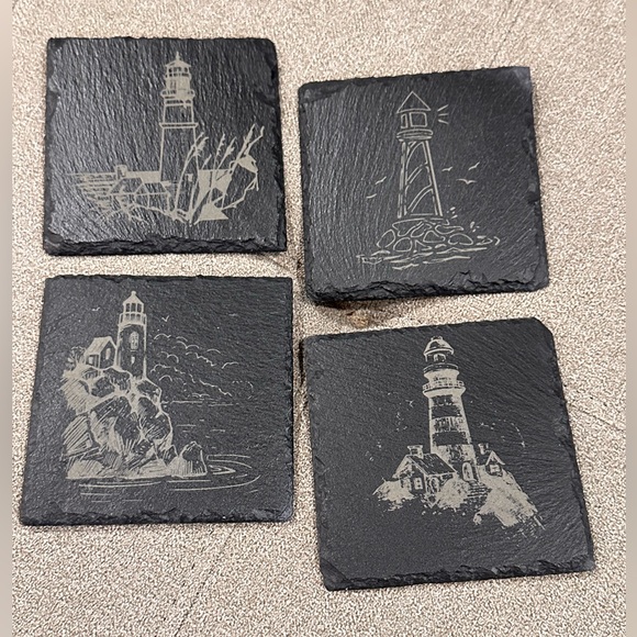 Kitchen | Slate Coaster Set | Poshmark